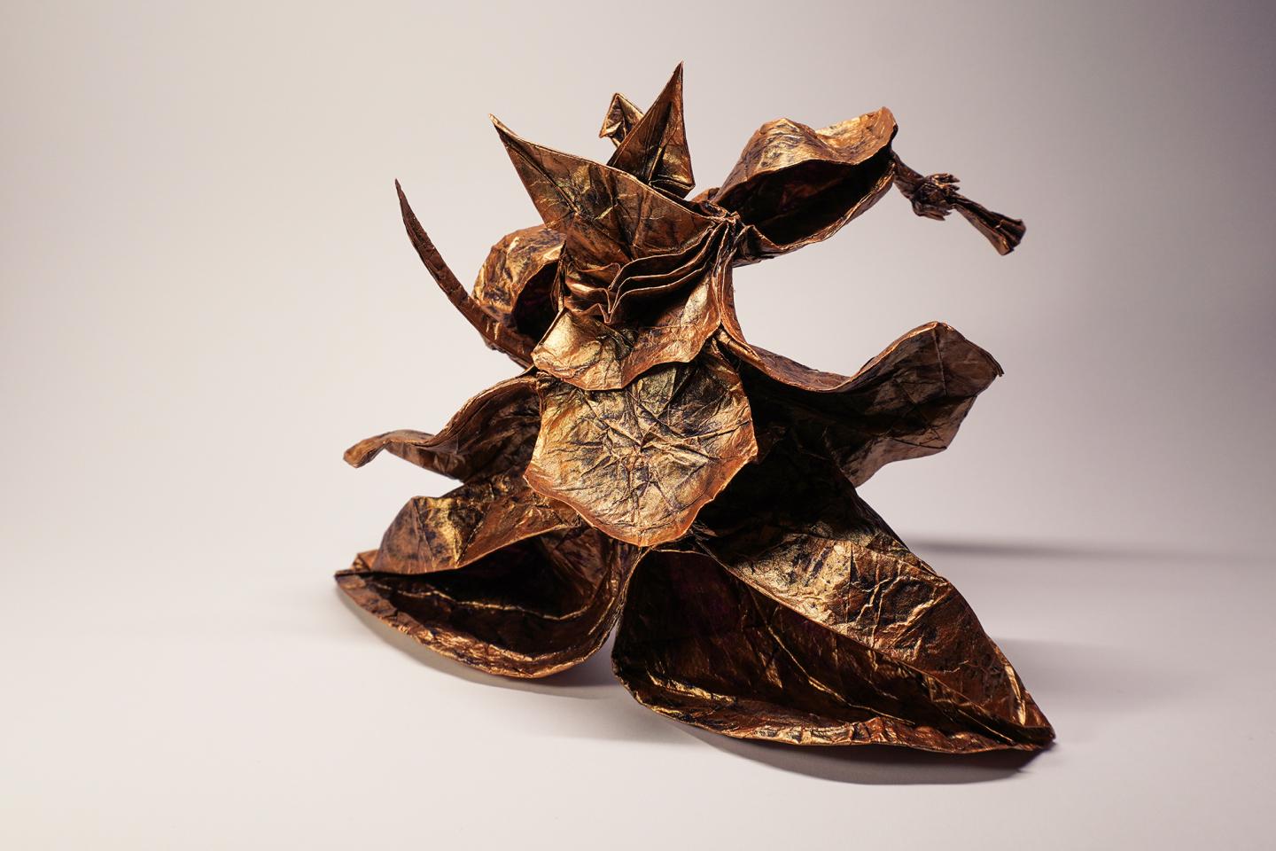 I07 Shibaraku by Hojyo Takashi | Origami Creators World Map